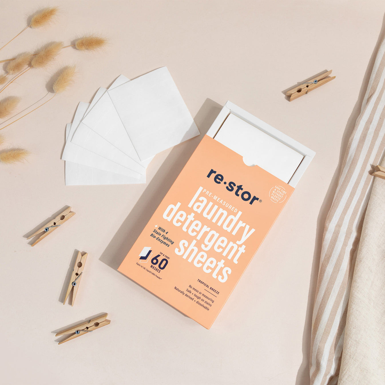 Restor | #1 sold Laundry Detergent Sheets in Australia | Starch Free ...